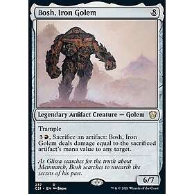 Magic Löskort: Commander: Strixhaven: Bosh, Iron Golem - Hitta bästa ...