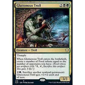 Magic Löskort: Commander: Strixhaven: Gluttonous Troll - Hitta bästa ...