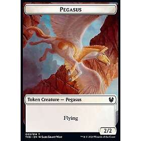 Magic löskort: Theros: Beyond Death: Pegasus Token // Human Soldier ...