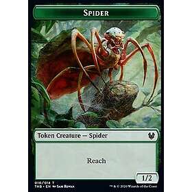 Magic löskort: Theros: Beyond Death: Spider Token // Human Soldier ...