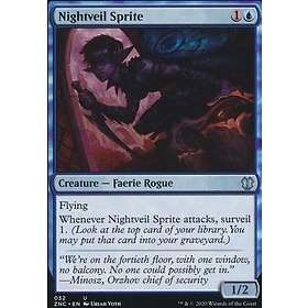 Magic löskort: Zendikar Rising Commander Decks: Nightveil Sprite ...
