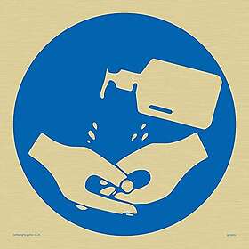 Viking Signs Symbolskylt för hand – vinyl guld klistermärke, Från 415 kr