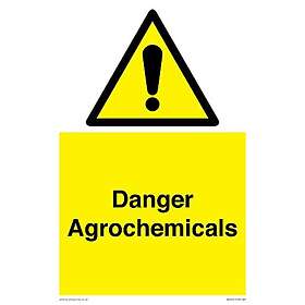 Viking Signs Danger Agrochemicals skylt 200 x 300 mm A4P - Black Friday ...
