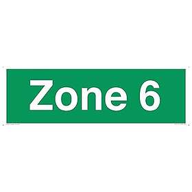 Viking Signs Zon 6 skylt – 600 x 200 mm – L62, Från 287 kr