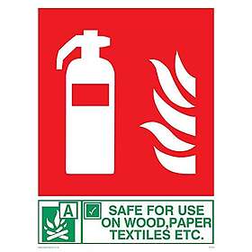 Viking Signs skyltar FZ378-A5P-1M "säker för användning på trä, papper ...