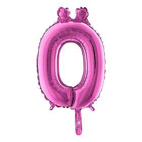 Bokstavsballong Mini Rosa Bokstav Ö, Från 30 kr