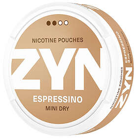 ZYN Espressino Mini Dry Normal 3mg 30-pack - Hitta bästa pris på Prisjakt