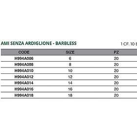 Maver Katana H994 Barbless Single Eyed Hook Silver 16 - Hitta bästa ...