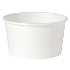 Duni Pappersform Rund Kartong/PE Vit Ø115x63mm 400ml - Black Friday ...
