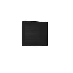 Temal Väggskåp med en lucka, höger 58,6x20x35Cm svart trä - Hitta bästa ...