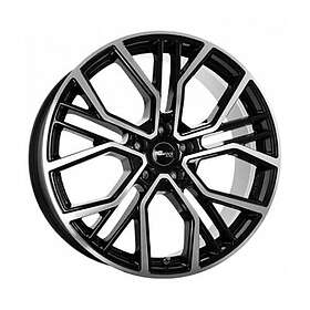 Brock B41 schwarz glanz vollpoliert 8,5x21 5/114,30 ET43.5 B67.1 ...