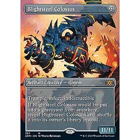 Magic löskort: Double Masters: Blightsteel Colossus (alternative art ...