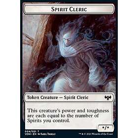 Magic löskort: Innistrad: Crimson Vow: Spirit Cleric Token - Hitta ...