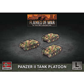German Panzer II Tank Platoon (plastic), Från 279 kr