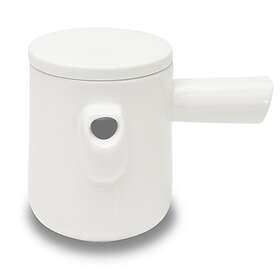 Figgjo Oslo Pot kanna med lock i vit keramik, Från 499 kr