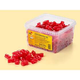 Scandi Candy Stora Jordgubbsskruvar Lösgodis 2kg - Hitta bästa pris på ...