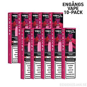 Dr Vapes Geek Bar Pink 20mg Engångs Vape 10-pack OBS!! Utgånget Datum ...