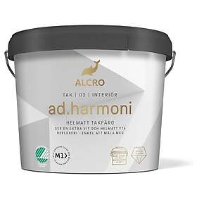 Alcro ad.harmoni Helmatt Takfärg, Vit/Bas, 3l 710014273 - Hitta bästa ...