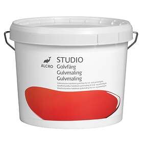 Alcro Studio Golvfärg, Vit, 3l 100317 - Hitta bästa pris på Prisjakt
