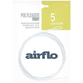 Airflo Trout polyleader 5' Clear Floating - Hitta bästa pris på Prisjakt