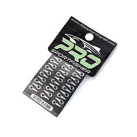 Pro Sportfisher Pro 3D Tapped Eyes Silver/Yellow 4 mm 30 st - Hitta ...