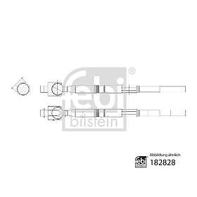 Febi Inre styrled BILSTEIN 182828, Från 229 kr