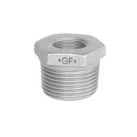 Georg-Fischer Reducing bush galvanized concentric 1 x 1/4, Från 82 kr