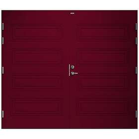 Diplomat Garagedörr Karina 24x21 NCS S-5040-R, Röd 9630103242102_Röd ...
