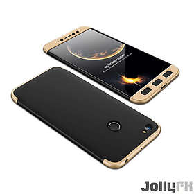JollyFX 360 Skydd Fram och Bak Fodral Full Body Skydd Xiaomi Redmi Note 5A Prime Svartguld, Från ...