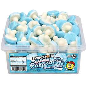 Sweetzone Tubs Giant Blue Raspberry Mushrooms 741g - Hitta bästa pris ...