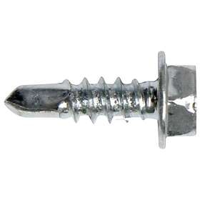 Gunnebo Fastening Plåtskruv Borrspets 1000 st Elförzinkad PLÅTSKRUV ...