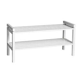 Rowico Home Confetti skohylla Vitmålad 80 x 30 cm, Från 995 kr