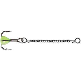 VMC Treble Dropper Chain 37 mm Glow Chartreuse (GLCH), Från 99 kr