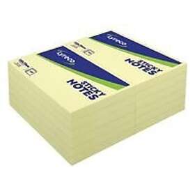 Lyreco Notatblokk 125x75 gul (12) - Sammenlign priser hos Prisjakt