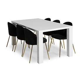 In Living Matgrupp Cibus med 6 Felipe Stolar Sammet 676670 - Hitta ...