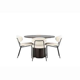 Venture Home Matgrupp Olivia med 4 Chico Stolar Dining Table Mocca Veneer +Chico Cha GR23078 ...