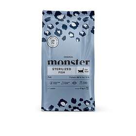 Best pris på Monster Pet Food Cat Original Sterilized Fish 6kg Hundemat ...