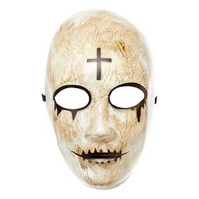 Läskigt Ansikte med Kors Mask Brun - Hitta bästa pris på Prisjakt