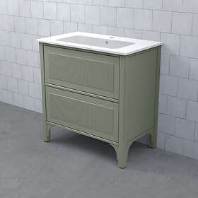 Björbo Badrum Djup Kommod Saga Harv (Mossgrön/800 mm) - Hitta bästa ...