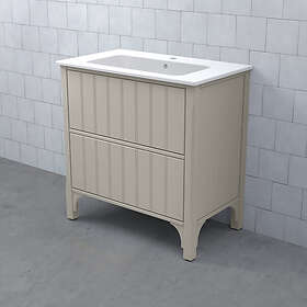 Björbo Badrum Djup Kommod Saga Pärlspont (Sand/800 mm) - Hitta bästa ...