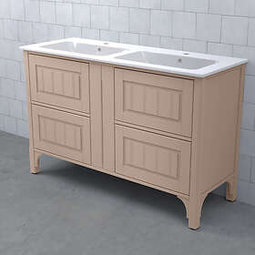 Björbo Badrum Djup Kommod Saga Ram Pärlspont (Gammelrosa/1270 mm ...