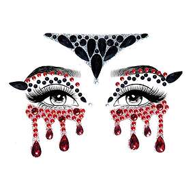 Ansiktssmycken Vampire One size, Från 100 kr