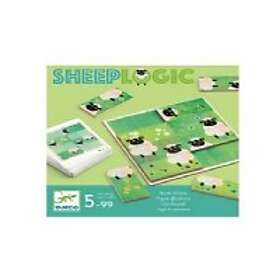 Djeco Sheep Logic, 3 År, Svart, Grön, Vit, Från 199 kr