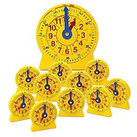 Learning Resources 92905 hand2mind 24 Hour Number Line Clock Classroom ...