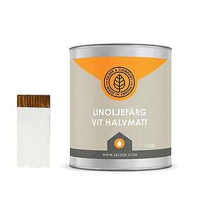 Linoljefärg Selder & Co Stockholmsvit (0,9l, Halvmatt) - Hitta bästa ...