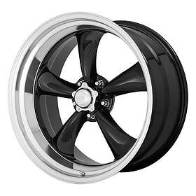 American Racing Vn315 Gloss Black Machined Lip 11X22 5/127 ET18 CB83,1 ...