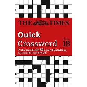 Best pris på The Times Quick Crossword Book 18 - Sammenlign priser hos ...