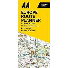 AA Road Map European Route Planner - Hitta bästa pris på Prisjakt