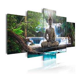 Arkiio Tavla Buddha And Waterfall A3-N3295A, Från 899 kr