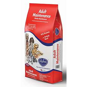 Best pris på Alpha Feeds Dog Adult Maintenance Sporting 15kg Hundemat ...